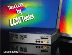 Chroma 27012 integrates the signal and power source LCD Modules