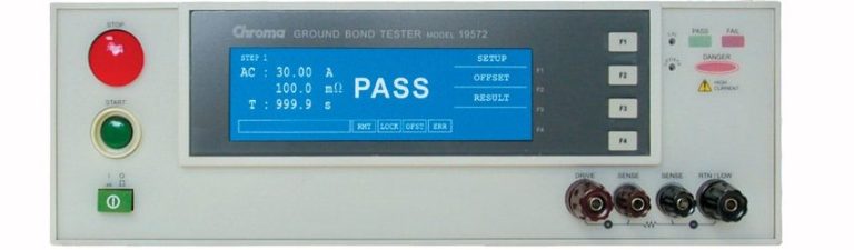 Model Chroma 19572 Ground Bond Tester
