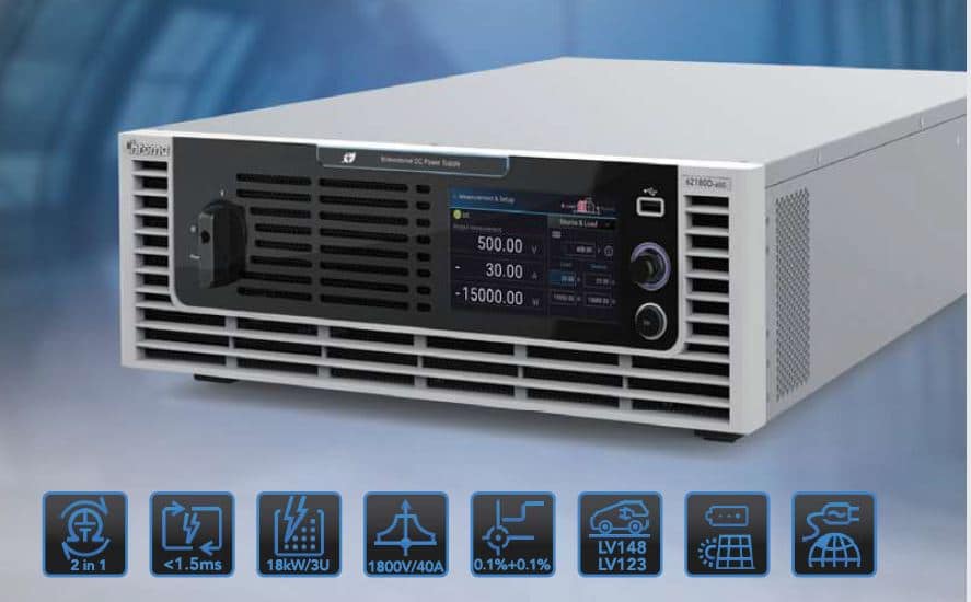 62000D Series BIDIRECTIONAL DC Power Supply