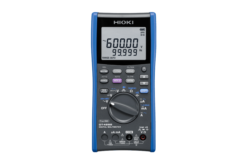 Voltage Meter HIOKI DT4282 DIGITAL MULTIMETER - Pte Ltd Volt Meter